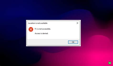 Fix External Hard Drive Access Denied Error On Windows 11