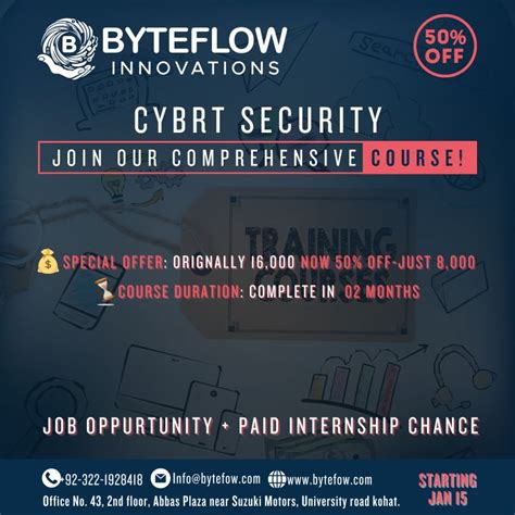 Get 50 Off Byteflows Cybersecurity Program Byteflow Posted On The Topic Linkedin