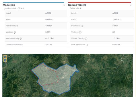 BOUNDARY ERRATA HND ADM Nueva Frontera Issue Wmgeolab GeoBoundaries GitHub
