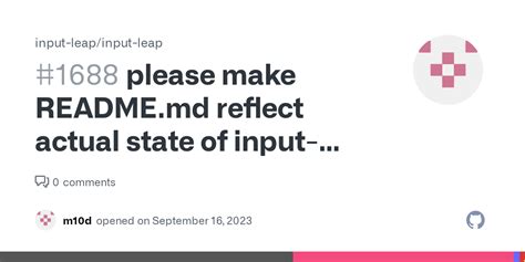 Please Make Readmemd Reflect Actual State Of Input Leap Releases