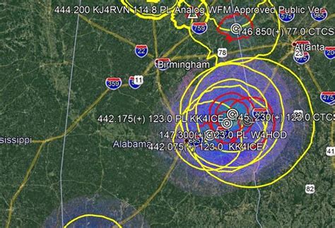 repeater database alabama frequency coordination and repeater