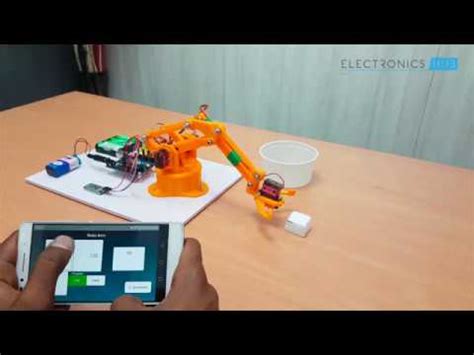 DIY Arduino And Bluetooth Controlled Programmable Robotic Arm YouTube