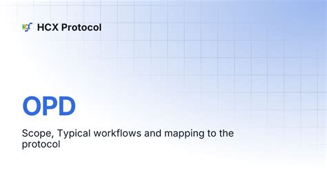 Opd Hcx Protocol
