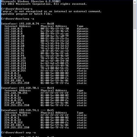 Does The Arp Table Show Mac Address Festtide