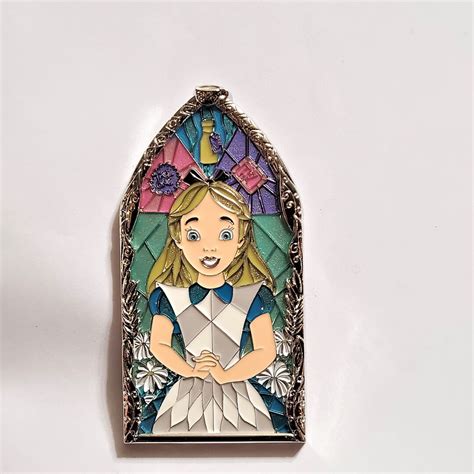 Alice In Wonderland Pin Etsy