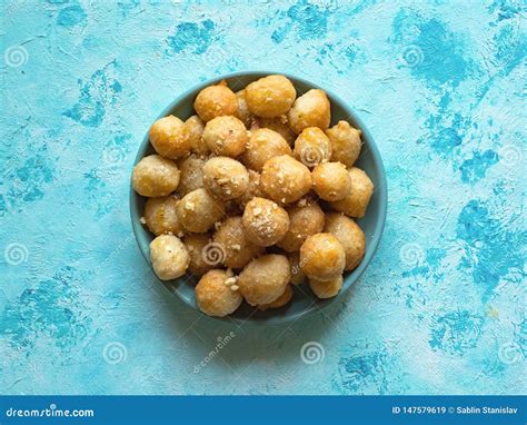 Luqaimat Tradycyjne Arabskie S Odkie Kluchy S Odki Ramadan Jedzenie Obraz Stock Obraz
