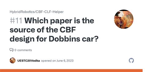 which paper is the source of the cbf design for dobbins car · issue 11 · hybridrobotics cbf