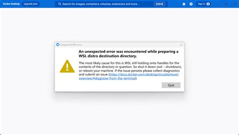 当我试图启动docker Desktop时，它提示我wsl被占用，我该怎么解决 新手上路 地瓜机器人论坛
