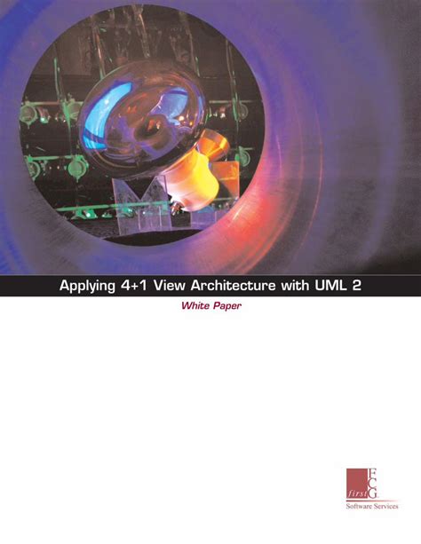 Pdf Applying 41 View Architecture With Uml 2 · Composite Structure Diagrams These Diagrams