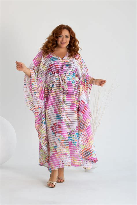 Пончо у полоску з квітами органза з бавовною Жіночий одяг