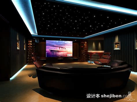 顶级私人影院装修效果图图集大全 设计本装修效果图