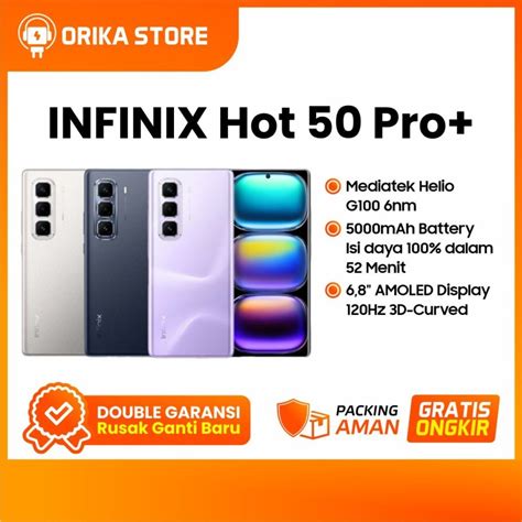 Jual Infinix Hot Pro Plus Gb Gb Extended Original Garansi Resmi Tahun Infinix