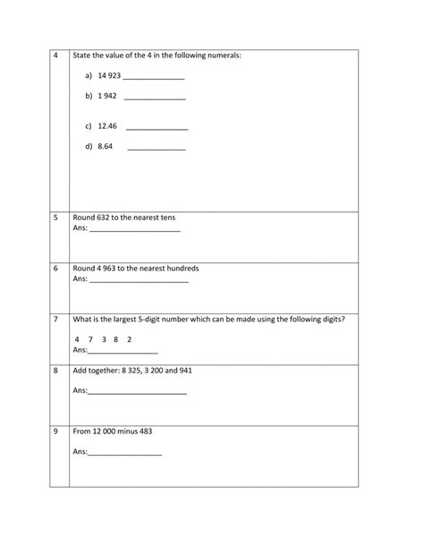 Problem Solving Activity Live Worksheets