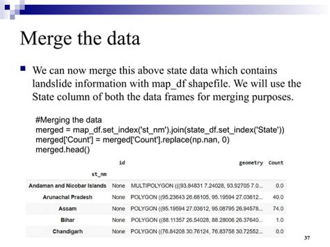 Geospatial Visualization For Datascience Pptx