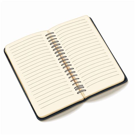 Premium Vector Notebook Illustration Isolated On White Background