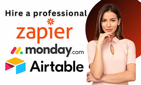 Setup Airtable Automation Monday Crm Zapier Integration Mondaycom Automation By Teejay Consult