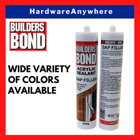 Builders Bond Colored Acrylic Sealant 500g Lazada Singapore