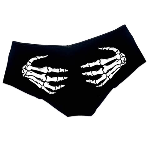 Skeleton Hands Panties Best Halloween Underwear Popsugar Smart