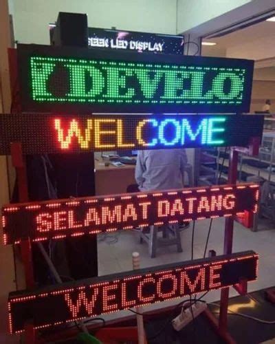 Aluminum LED Scrolling Display At Rs 5500 Piece In Mumbai ID 19399189455