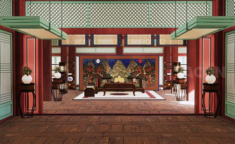 왕의 침전 내외부