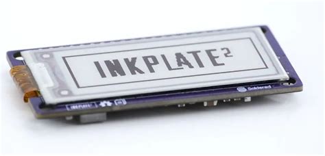 inkplate 2 um display epaper programável com wifi