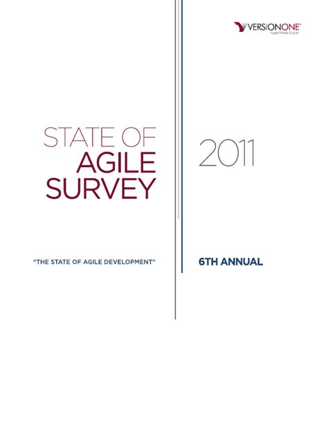 State Of Agile Survey 2011 Pdf