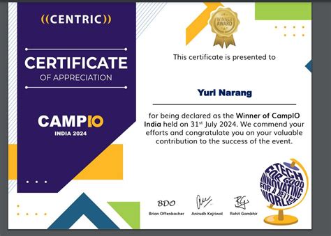 Yuri Narang On Linkedin Achievement Award Proudmoment Careermilestone Innovation Excellence