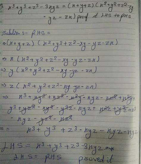 コレクション X 3 Y 3 Z 3 3xyz Formula Proof 873510 X 3 Y 3 Z 3 3xyz Formula