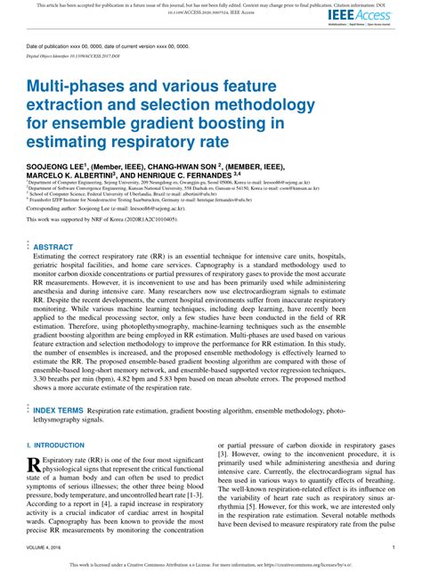 Pdf Multi Phases And Various Feature Extraction And Selection