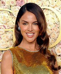 Eiza Gonzalez Hairstyle With Curls Golden Globe Awards 2025