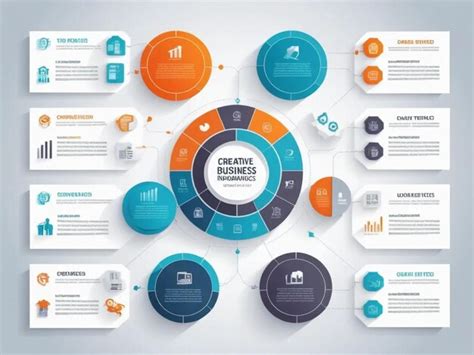Infographics Elements Data Visualization Template Design Vector Premium Ai Generated Image