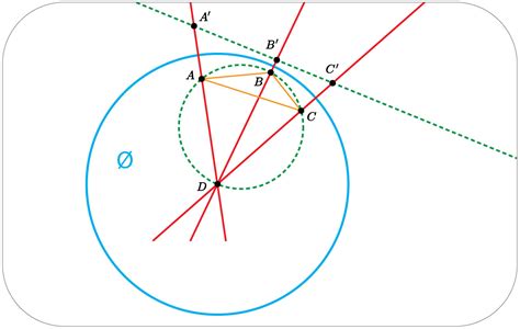 Ptolemys Theorem And Circle Inversion Math Zone