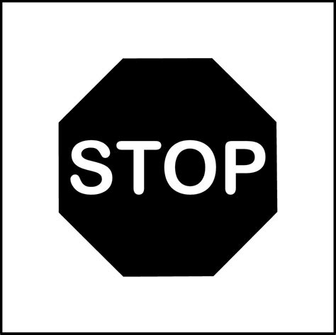 Stop Sign Octagon Vinyl Decalsticker For Laptopcartruckrvmotorhome