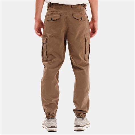Emerson Mens Cuffed Cargo Pants Beige 252em4209 194