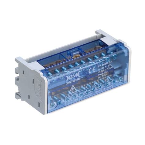 BM Modular Double Pole Terminal Block P A Connections V QM C