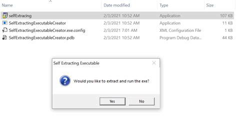 How To Make A Self Extracting Executable In C Devindeep