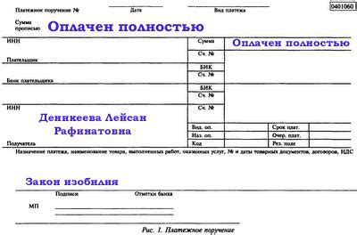 Чек Изобилия Образец - scfile