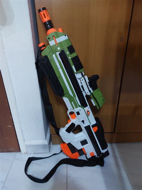Nerf Halo Infinite Ma40 Assault Rifle Free Batteries And Free Pistol Hobbies And Toys Toys