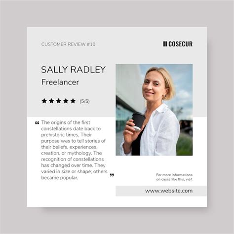 Free Vector Flat Design Linkedin Post Template