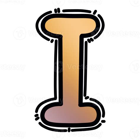 I Alphabet Letter Png 16327044 Png