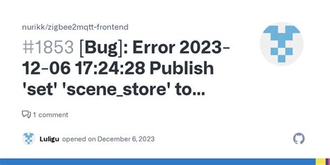 Bug Error 2023 12 06 172428 Publish Set Scenestore To Guest