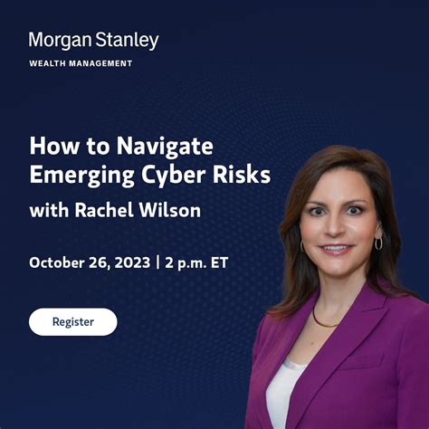 How To Stay Safe In Cybercrime Morgan Stanley Webinar Brad Thomas