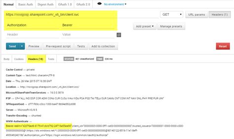 SharePoint Online O OAuth Authentication Authorizing REST API Calls Against SharePoint