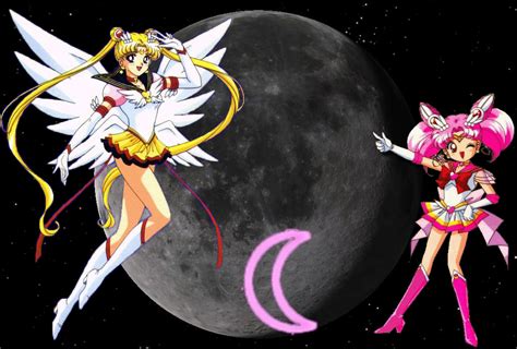 Sailor Moon And Sailor Mini Moon By Animaniac On Deviantart