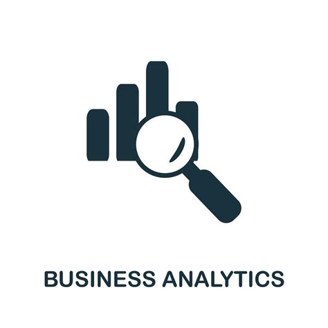 Business Analytics Icon Simple Element From Business Intelligence Collection Creative Business