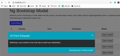 how to implement angular bootstrap modal in angular 12 13 edupala