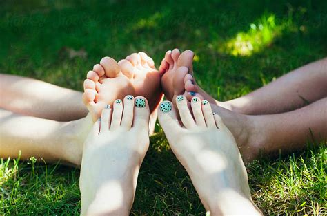 Friends Feet By Stocksy Contributor Carolyn Lagattuta Stocksy