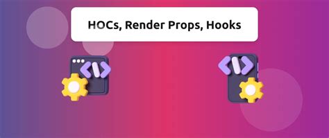 Padrões De Projeto Em React Hocs Render Props Hooks Dev Community