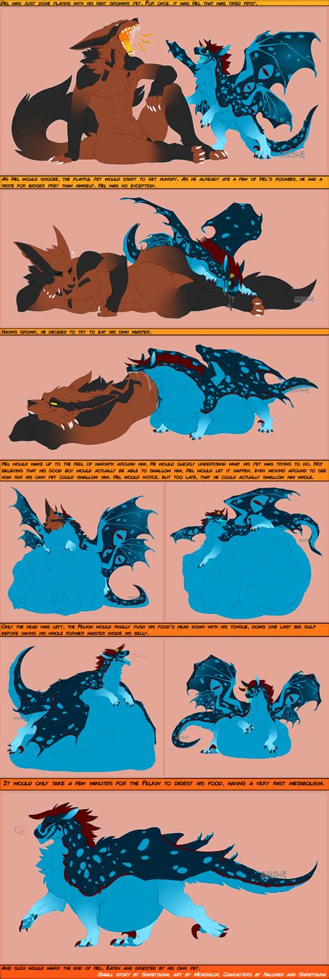 Rule 34 Absurd Res Anthro Belly Burping Canid Canine Death Digestion