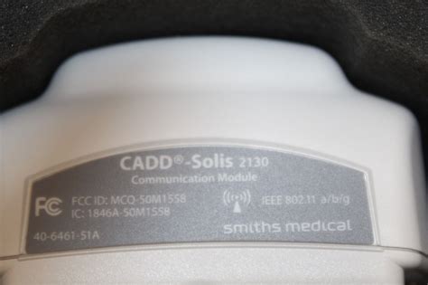 Smiths Medical Cadd Solis 2130 Communication Module Js Medical Equipment
